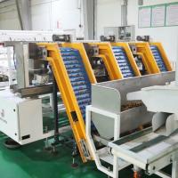 China High-Capacity Walnut Kernel Sorting Machine 12 Outlets Intelligent One-Key Operation Nut Quality Separator for sale