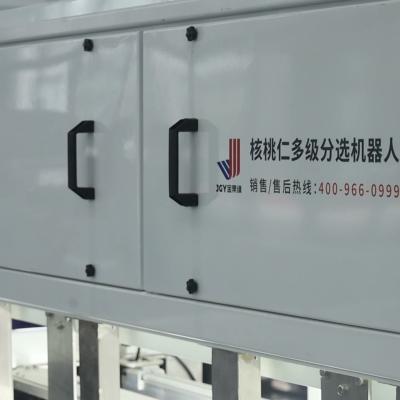 China Smart walnut kernel sorting machine with integrated all-in-one design and one-key operation, delivering commercial-grade sorting at 280–360 kg/h for sale