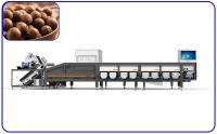 China Nuts Intelligent Robot Grading Sorting Machine 8 Channel Computer Control for sale