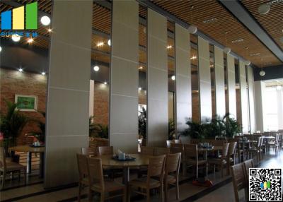 China Acoustic Hanging Office Partition Wall 600-1200mm 32-53dB Movable Folding Gypsum Panel for sale