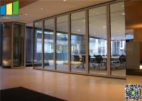 China 60 mm Tempered Glass Partition Wall Height  2000 / 4500 mm for sale