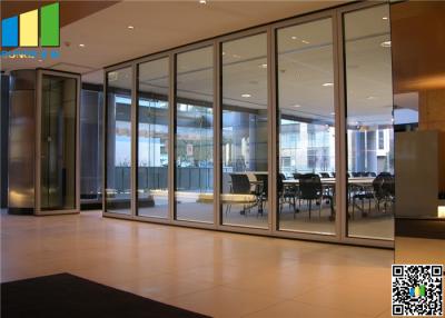 China 60 mm Tempered Glass Partition Wall Height  2000 / 4500 mm for sale