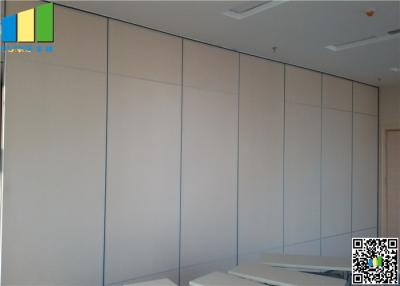 China Aluminum Track Single Roller Sliding Partition Wall 600-1200mm Panel Width for Banquet Hall for sale