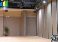 China Wooden Folding Partition Walls 500-1230mm Width 2000-4000mm Height Movable for Hotel Banquet Hall for sale