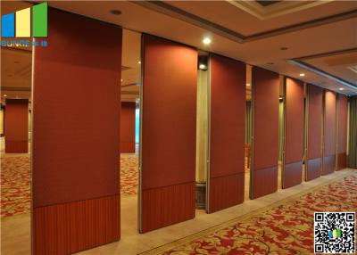 China Gypsum Banquet Office Partitioning Walls 500-1230mm Width 32-38db Soundproof Movable System for sale