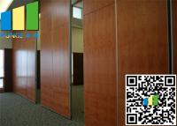 China 2.56 Inches Hanging Sliding Glass Partitions Sound - proof Operable Panels for sale