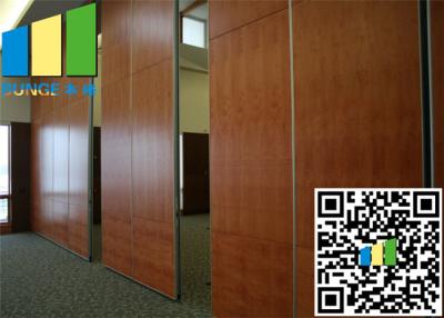 China 2.56 Inches Hanging Sliding Glass Partitions Sound - proof Operable Panels for sale