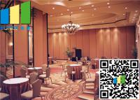 China Custom Aluminum Sliding Room Dividers with 42-55 dB Acoustic Rating, 24-48 Inch Panel Width for sale