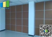 China Acoustical Operable Hotel Folding Partition Walls 2.56 Inches Manual for sale