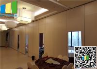 China Hanging Interior Suspended Sliding Partition Walls - 65mm Melamine Surface, 32-36dB Sound Proof, 2000-4000mm Height for sale