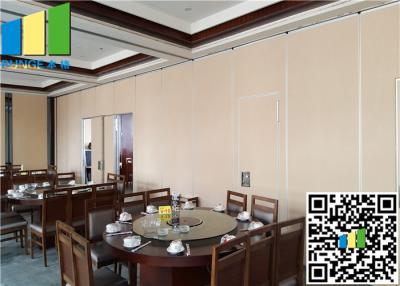 China 2.56inch Movable Sliding Walls Partition Aluminum Frame 24-48in Panel Width 79-158in Height for sale