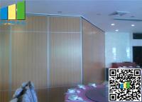 China Sliding Folding Office Partition Walls Operable High Sound Proof for sale