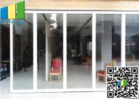 China 3.35 Inch Aluminum Frame Operable Glass Partition Wall for Office Meeting Room 85mm Thick for sale