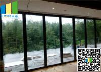 China Meeting Room Glass Wall Partition 85mm Aluminum Frame Operable Wall System for sale