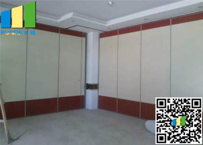 China Exhibition Hall Laminated Acoustic Partition Wall Sliding Partitions Stylish Fabric for sale