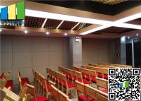 China 2.56 Inch Sliding Partition Walls 65mm Thick Aluminum Frame Room Divider for Exhibition for sale