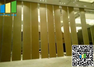 China Banquet Hall  Lightweight Removable Partition Panel Foldable And Sliding for sale