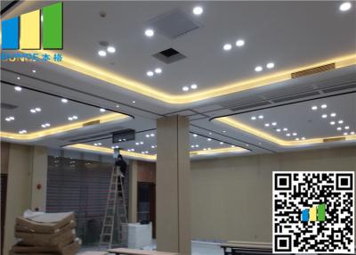 China Bunge Acoustic Operable Partition Wall - 65-100mm Thickness, STC 36-42 dB Sound Insulation, Up to 16m Height for sale