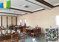 China White Laminate Finish Sliding Foldable Partition Wall For Meetting Room for sale
