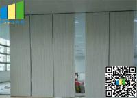 China 2.56 Inch Melamine Finish Office Divider Walls Operable Partition Wall for sale
