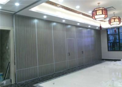 China Aluminium Operable Wall Office Partition 25-40 kg/m2 Manual Operation 500-1230mm Width for sale