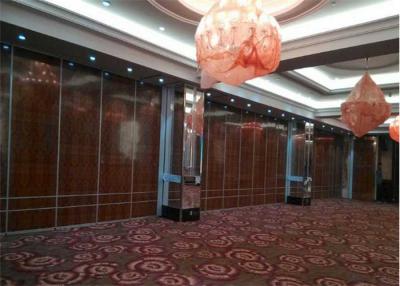 China Aluminium Office Partition Acoustic Room Dividers Operable Wall 6000mm Height 42dB Soundproof for sale