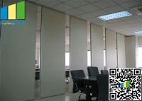 China Aluminum Folding Office Partition Walls 500-1230mm Soundproof Retractable Wall for Meeting Room for sale
