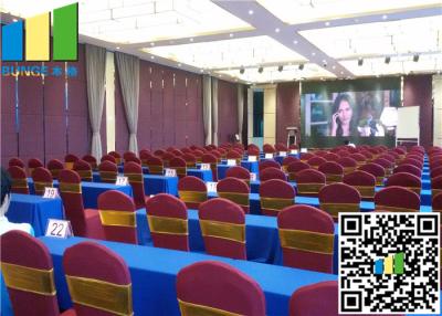 China Sound Proof 2 9/16 Inch Operable Folding Partition Walls 500-1230mm for Meeting Room for sale