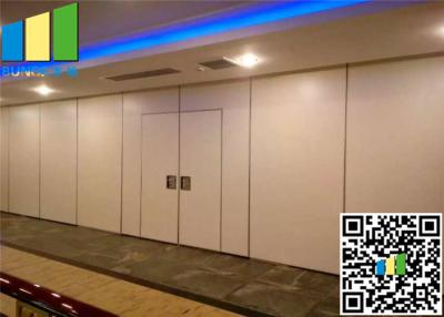 China 85mm Operable Exhibition Partition Walls 3 3/8 inch Room Divider 500-1230mm Panel Width for sale