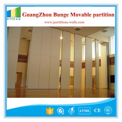 China Aluminum Folding Wall Panels Office Partition 500mm 1230mm Soundproof Movable for sale