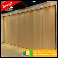 China Customized Wooden Acoustic Movable Partition Wall 32-38 dB Soundproof for Art Gallery Office for sale
