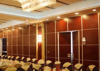 China Aluminum Movable Partition Wall 65-100mm Thickness Soundproof up to 53 STC Manual Operation for sale