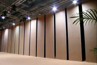 China Exhibition Aluminum Operable Partition Walls 65mm to 100mm Thick Sliding Doors for sale