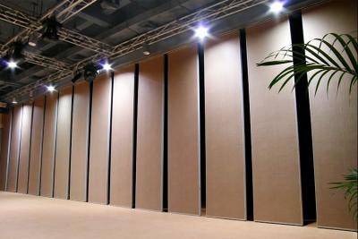 China Exhibition Aluminum Operable Partition Walls 65mm to 100mm Thick Sliding Doors for sale