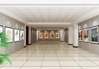 China Melamine Exhibition Partition Walls / Decorative Soundproof Room Divider for sale