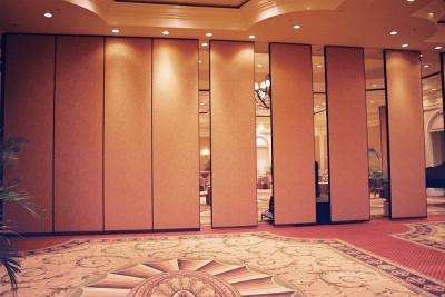 China 65-125mm Thickness Movable Soundproof Partition Wall with 32-60dB Insulation for Banquet Halls for sale