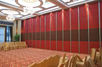 China Wood Folding Partition Wall System - 65-100mm Thickness, 32-55dB Sound Insulation for Function Rooms for sale