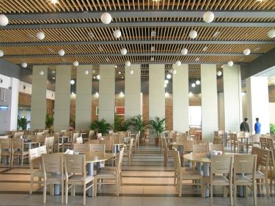 China 65mm Thickness Sliding and Movable Wall Partitions For Restaurant for sale