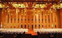 China Economical Acoustical Movable Sliding Partition Wall 65mm Thickness for sale