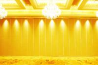 China Melamine Fabric Surface Acoustic Folding Room Dividers 12mm MDF for Hotel for sale