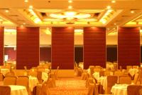 China Movable Melamine Acoustic Room Dividers for Restaurant 6m Height for sale
