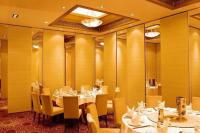 China Sliding Acoustic Room Divider Wall 65mm Panel Height Up to 4000mm Decorative Privacy Screen for sale