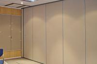 China Melamine Finished Acoustic Room Divider 65mm Panel Height Up to 4000mm for Hotels for sale