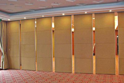 China Convention Center Sliding Partition Wall 360 Degree Rotation Ceiling Mounted Room Divider for sale