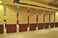 China Soundproof Movable Partition Wall 65mm to 125mm Aluminum Frame Conference Hall for sale