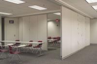 China Ceiling Soundproof Movable Office Partition Wall / Sliding Folding Partitions for sale