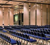 China Interior Movable Sound Proof Folding Wooden Partition Wall For Function Room for sale
