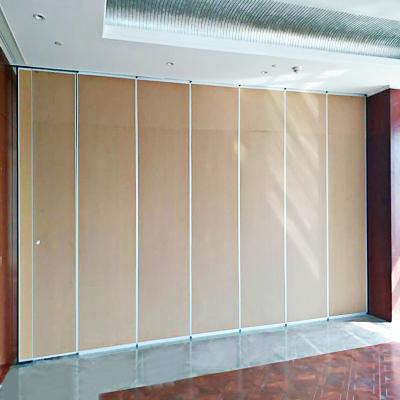 China Hanging System Aluminum Acoustic Movable Partition Walls for Restaurant for sale