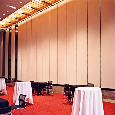 China Floor to Ceiling Hanging System Movable Folding Internal Sliding Doors - 65mm to 100mm Thickness, 32-55dB Sound Insulation for sale