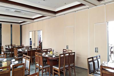 China Fireproof Aluminum Frame Folding Partition Walls For Conference Room for sale